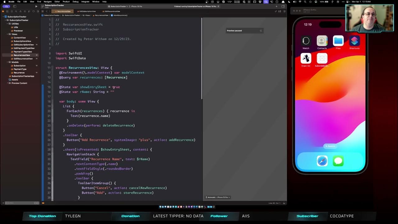 Building Apps With Swiftui And Swiftdata Youtube