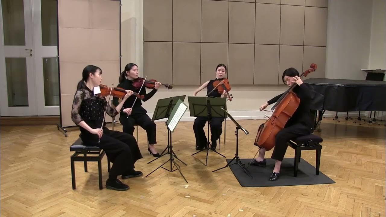 W.A. Mozart - String Quartet No. 14 in G major, K.387 "Spring" Ⅰ. Allegro vivace assai - YouTube