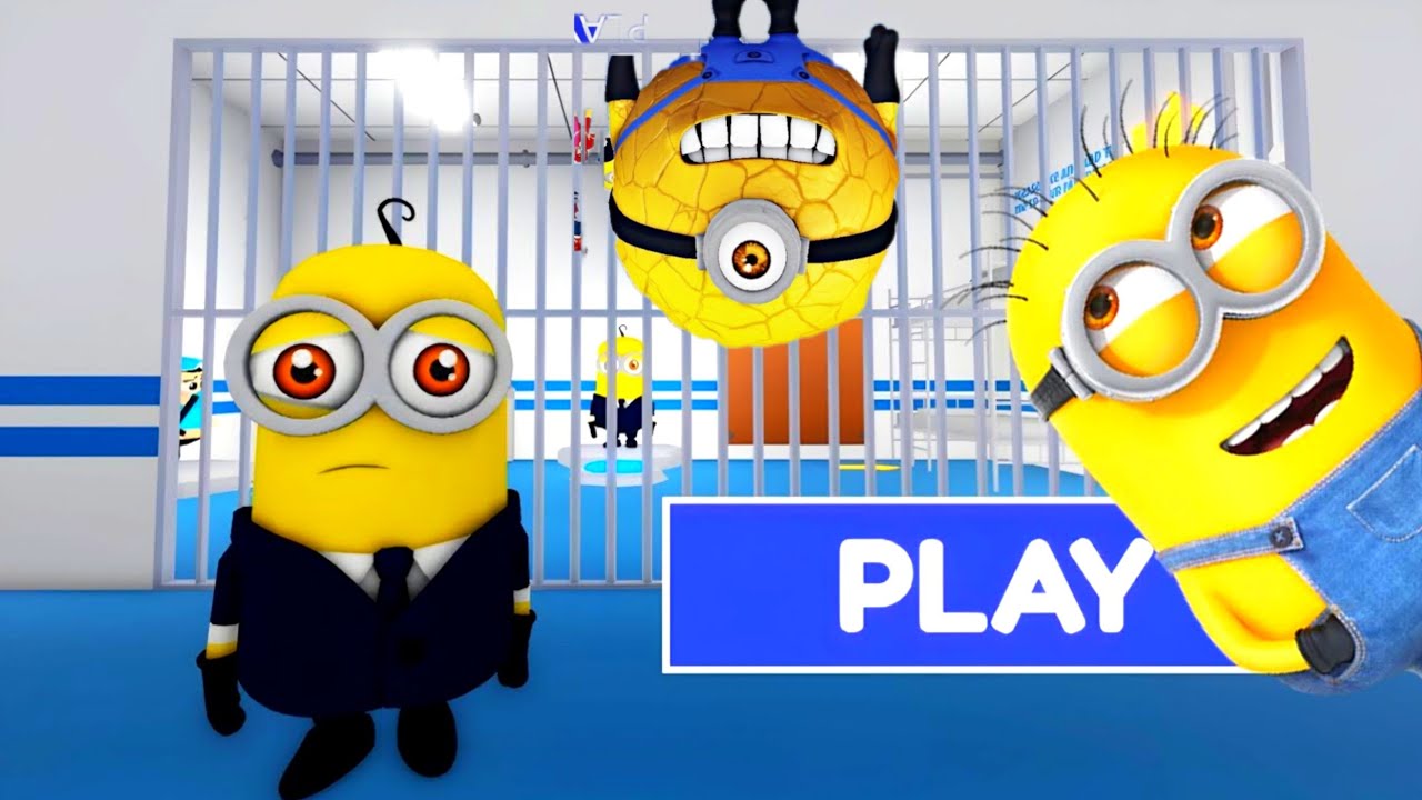 Minions Barry Prison Run Escape | But In The Final Stage Prisoner Stuck ...