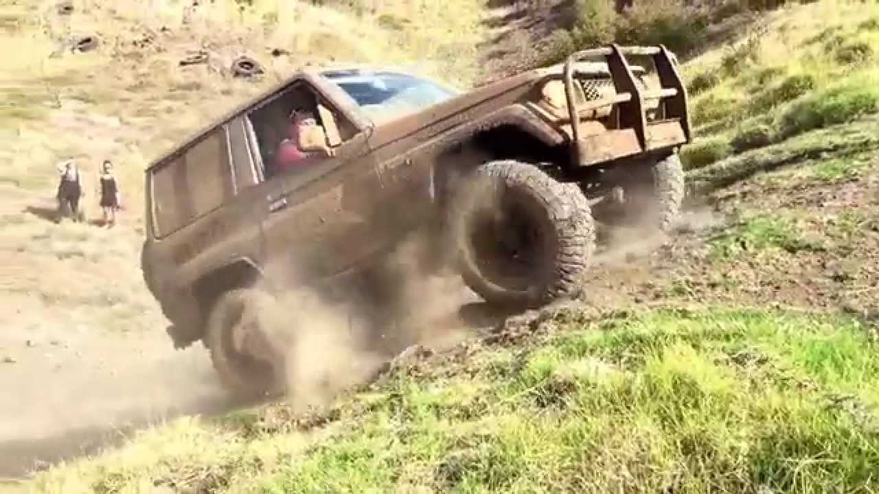 Toyota bundera 4x4 hill climb - YouTube