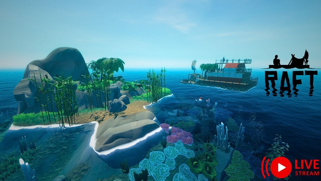 Surviving the Unknown Waters | Day 8 Raft Survival Gameplay | Solo ...