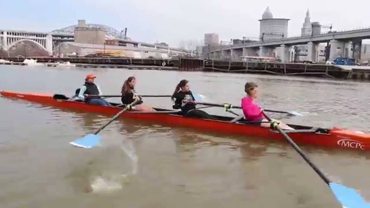 Rowing in Cleveland - YouTube
