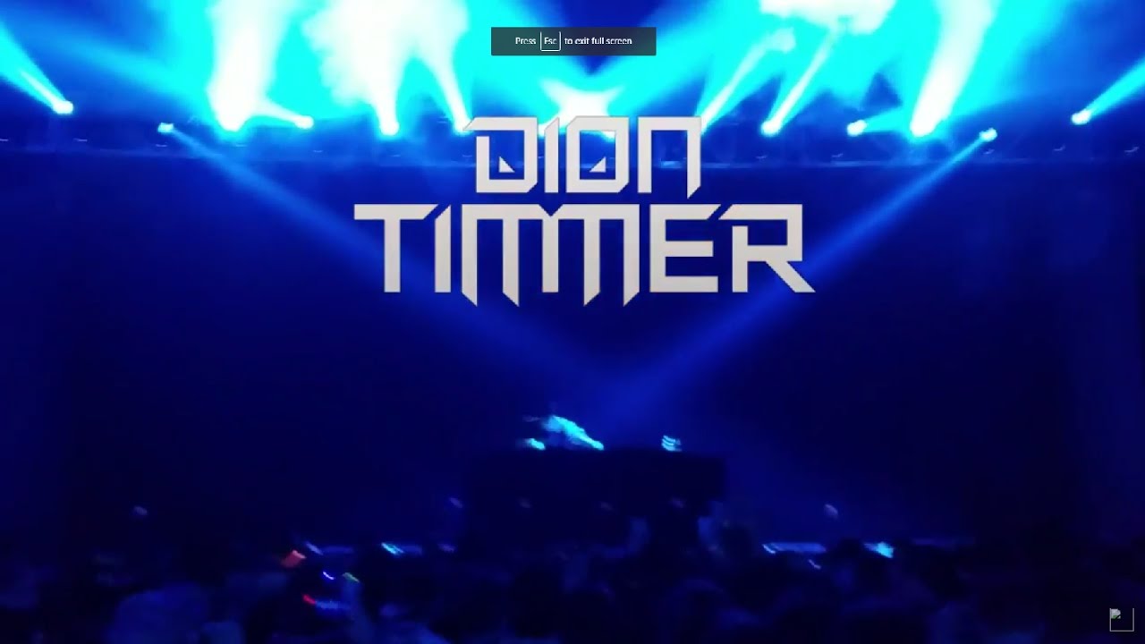 Dion Timmer Live @ The Rave Milwaukee 2/3/17 - After All - YouTube