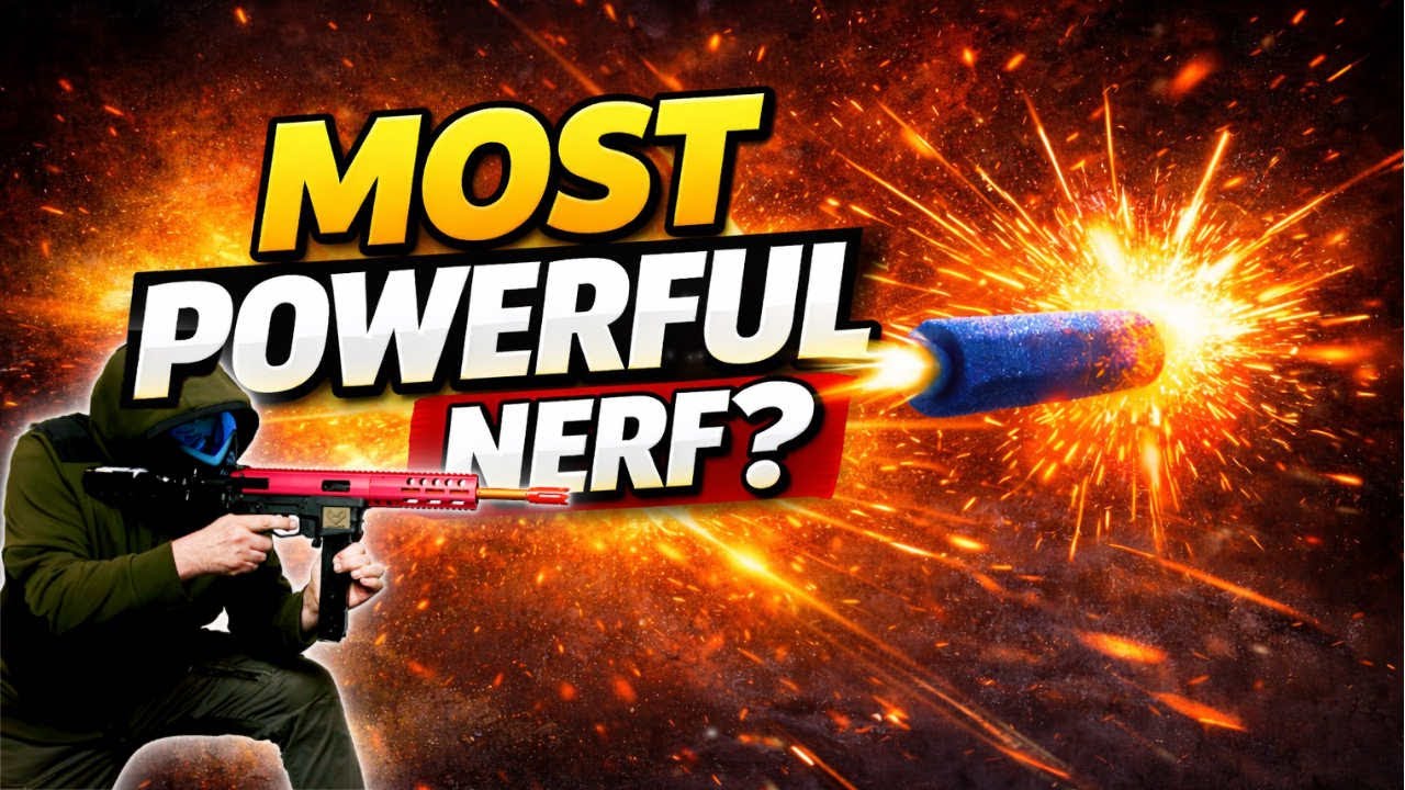 PCP HPA High Pressure Air - Very Powerful Nerf Gun - YouTube