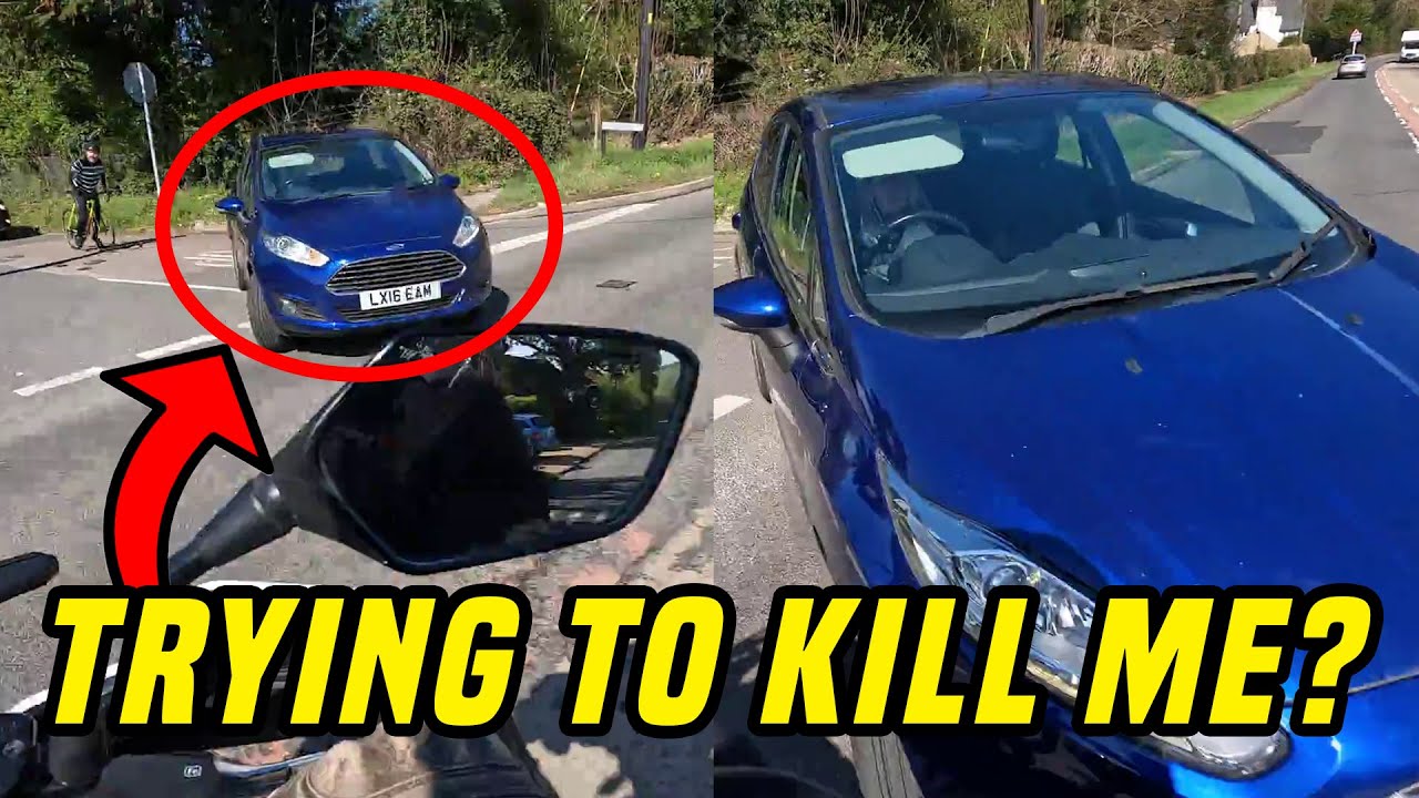 DANGEROUS DRIVERS VS MOTORCYCLES CLOSE CALL COMPILATION #10 - YouTube