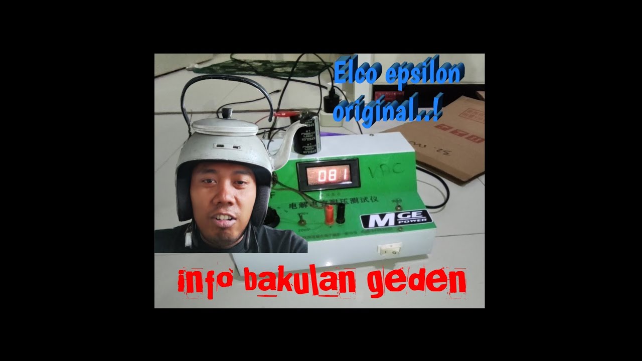 Elco Epsilon original produk × inpo bakulan geden - YouTube