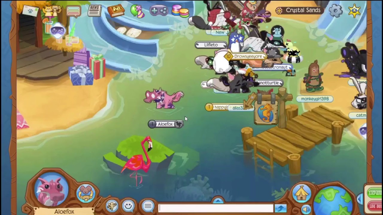Animal Jam, But Chat Is Read Out Loud By Text To Speech - YouTube