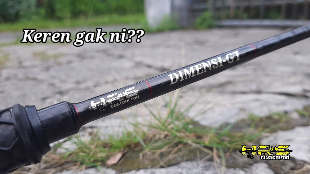 joran lycan galatama xXx 17lb buat main lele slow - YouTube