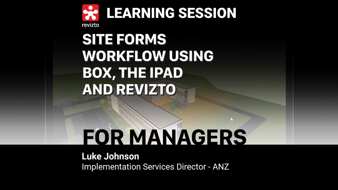 Site Forms Workflow using Box, the iPad, and Revizto - YouTube