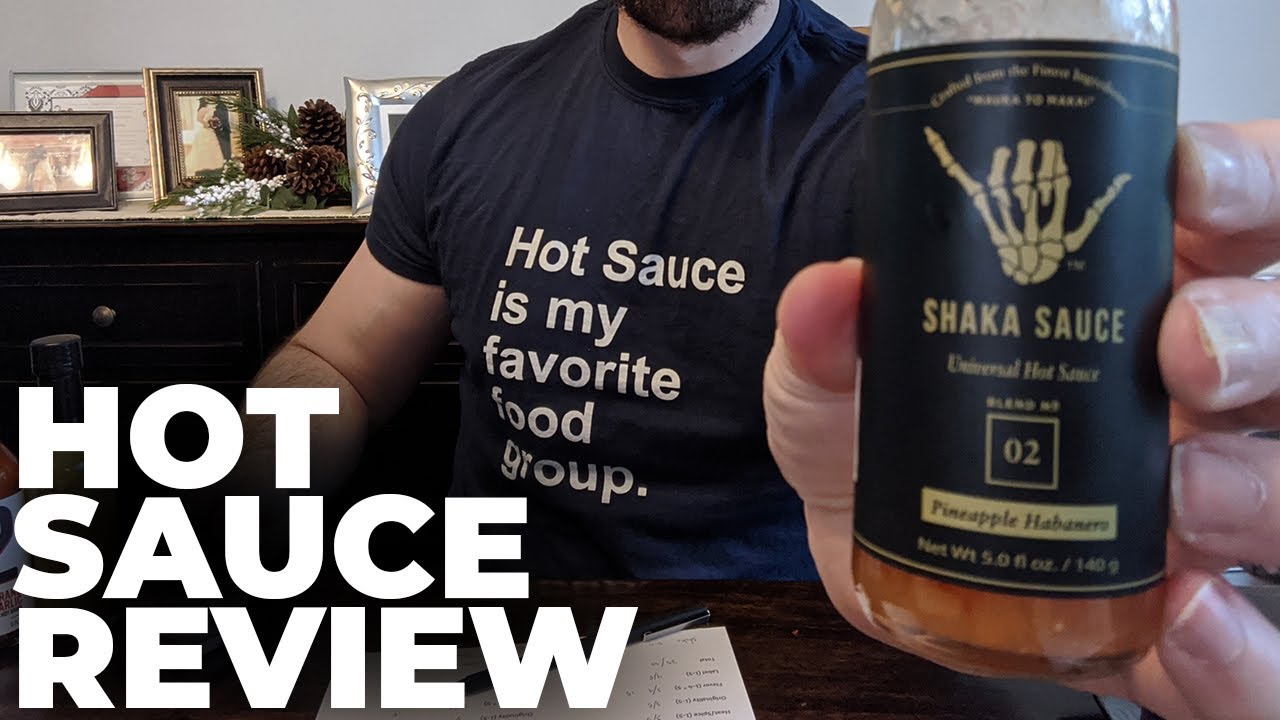 Shaka Sauce Pineapple Habanero Hot Sauce Review - YouTube