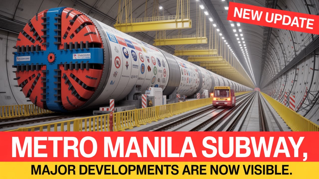 Metro Manila Subway Tunneling and Station Construction: Major Progress ...