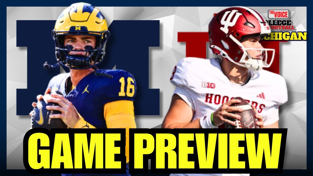 Michigan vs Indiana - Preview (W/Jeffrey "Indiana VOCFB") - YouTube