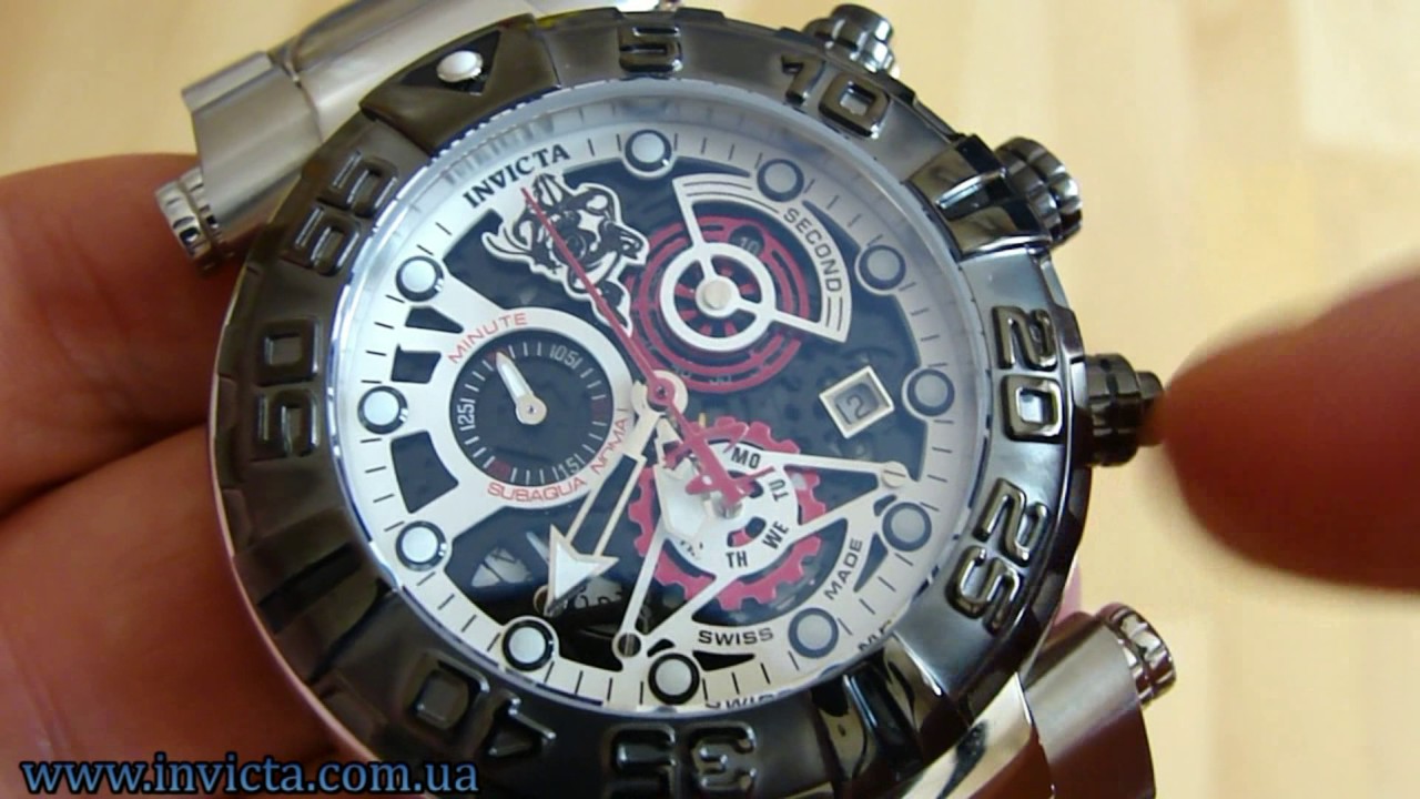 Invicta 17962 SeaBase Limited Edition Sapphire Chronograph 500m - YouTube