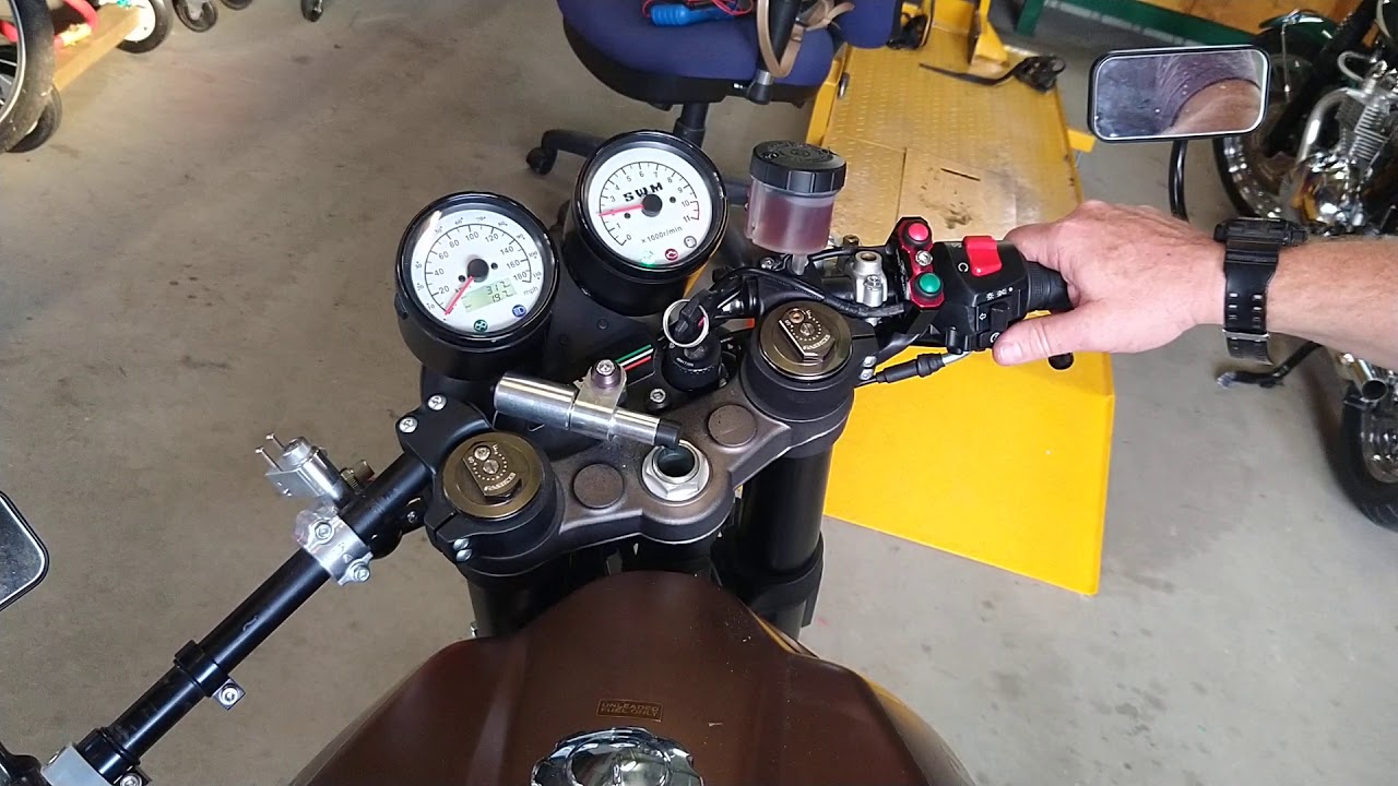 LAE Amputee - Motorcycle Prosthetic Arm - Modified controls - YouTube