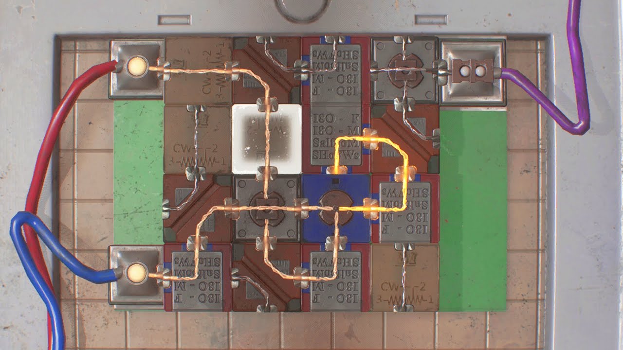 RE2 - Electric Door Panel Puzzle - YouTube