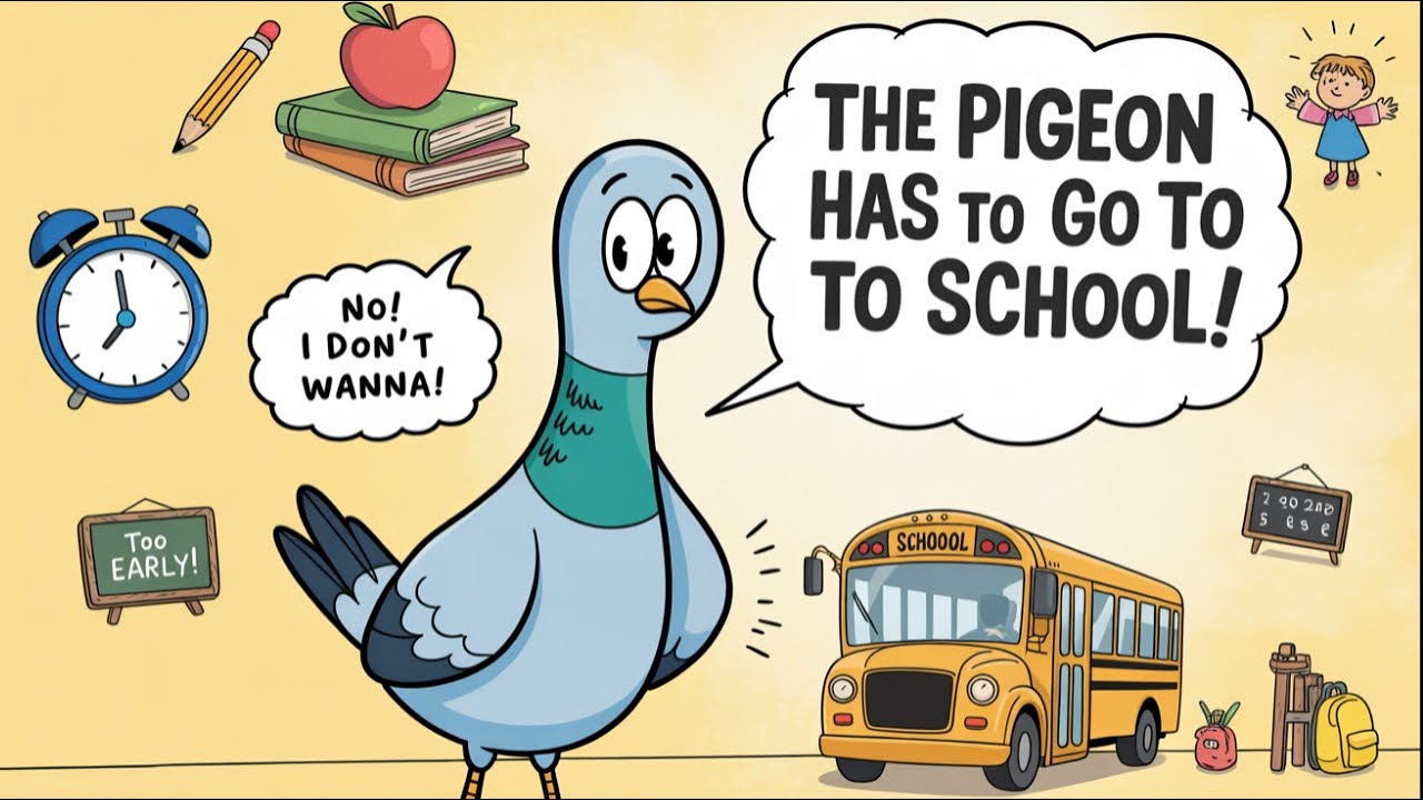 Is School Scary? Let's Find Out! | The Pigeon Has to Go to School Read ...