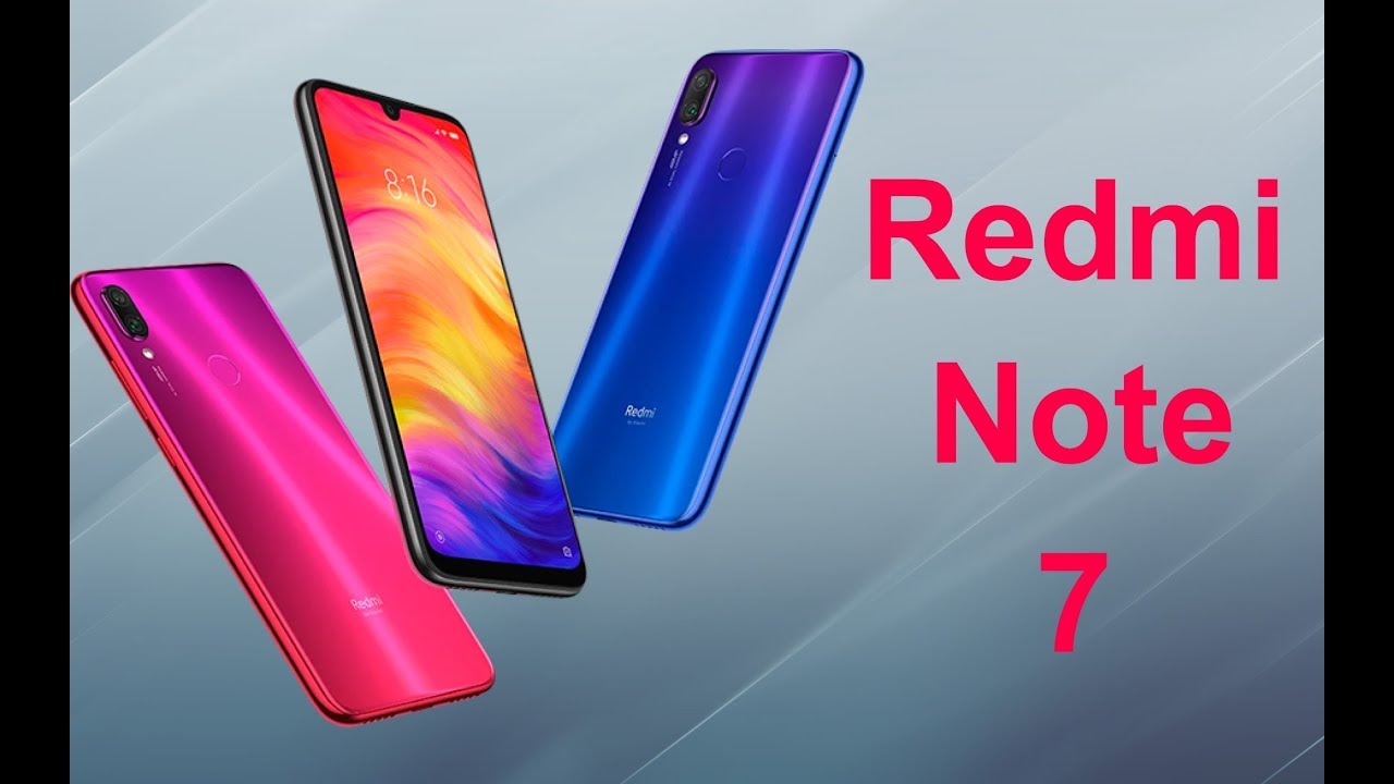 Xiaomi Redmi Note 7 - YouTube