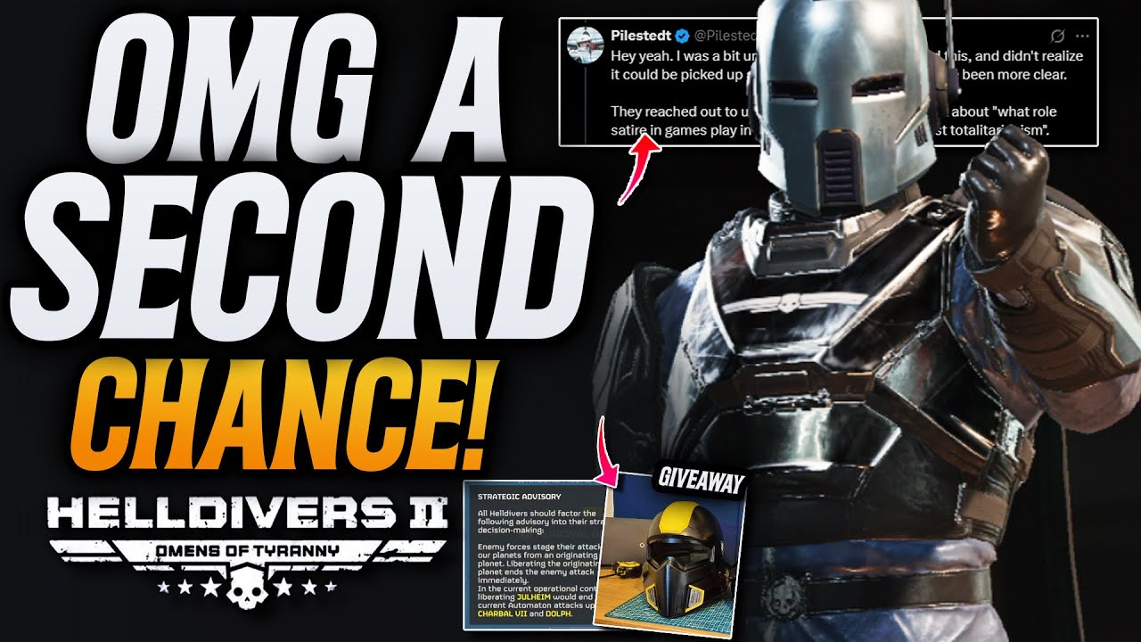 Helldivers 2 We Have A Second Chance! Community Mind Control?! - YouTube