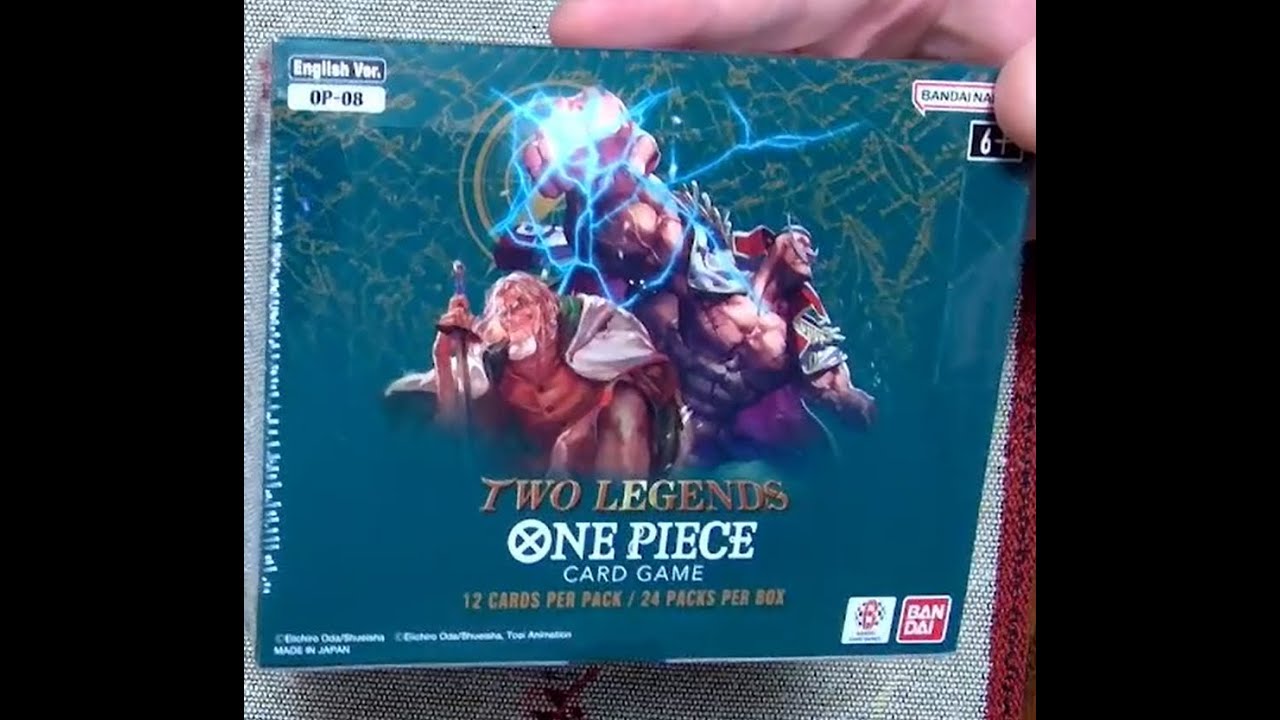 EARLY OP08 BOX OPENING! TWO LEGENDS! - YouTube