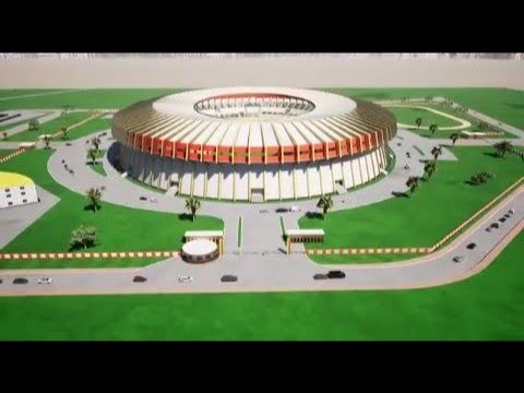 Mandela National Stadium artistic impression after renovation. - YouTube