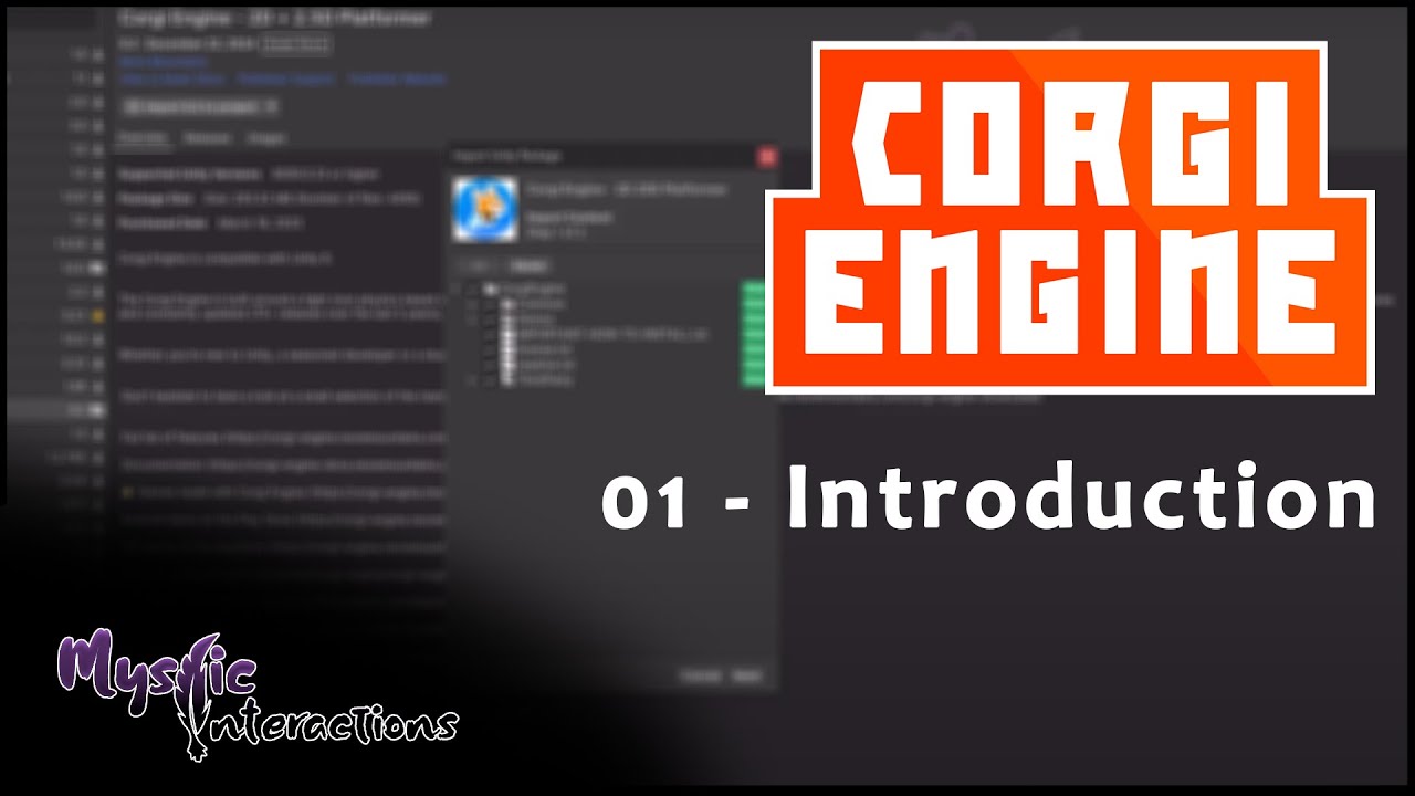 Corgi Engine - 01 Introduction - YouTube