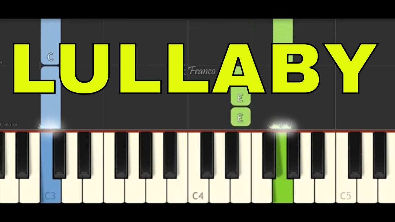 Lullaby | EASY Piano Tutorial - Johannes Brahms - YouTube