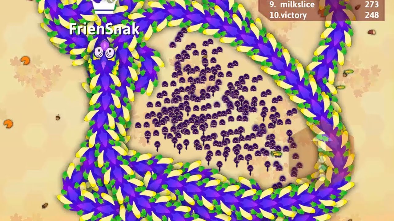 Delicious Snack In Snake.io #4 - YouTube