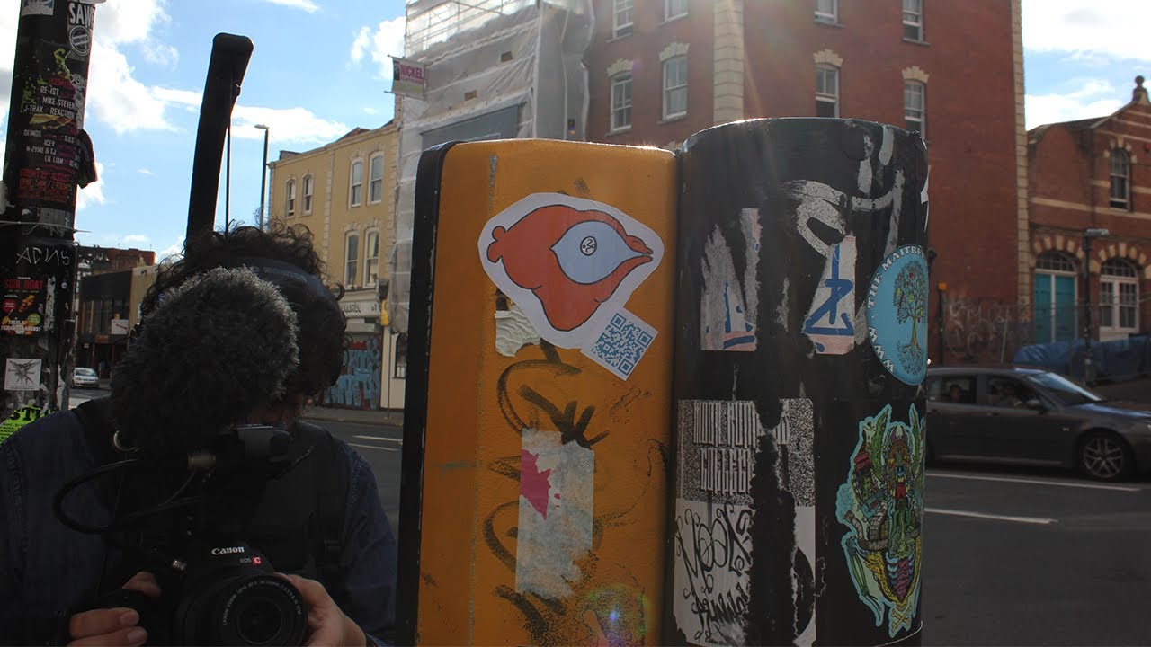 STICKER MATION (Street Art Animation) - YouTube