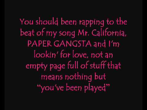 LaDy GaGa - Paper Gangsta (Lyrics) - YouTube