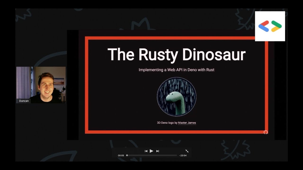 GDGCPT TechTalk 10/21: The Rusty Dinosaur - Implementing a Web API in ...