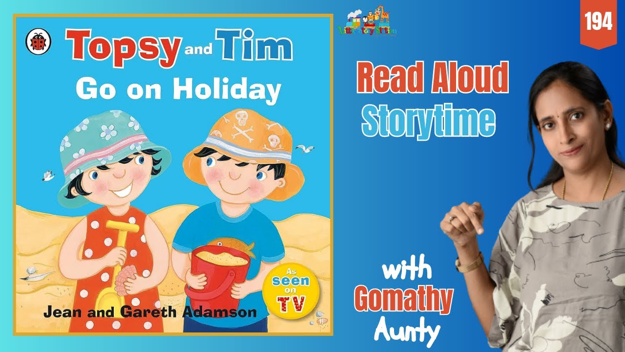 Topsy and Tim - Go on Holiday - Read Aloud Storytime for Kids - YouTube