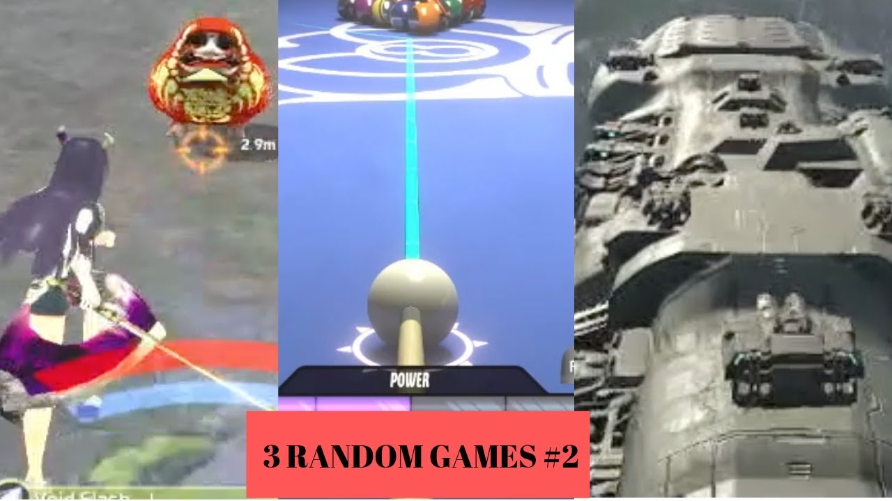 3 Random Games #2 - YouTube