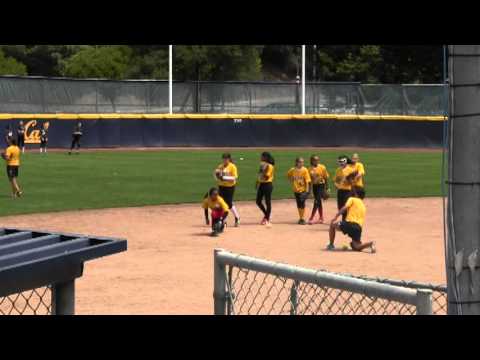 SofiaV. - Infield Short-Hop Drills at Cal Berkeley Softball Camp - June ...