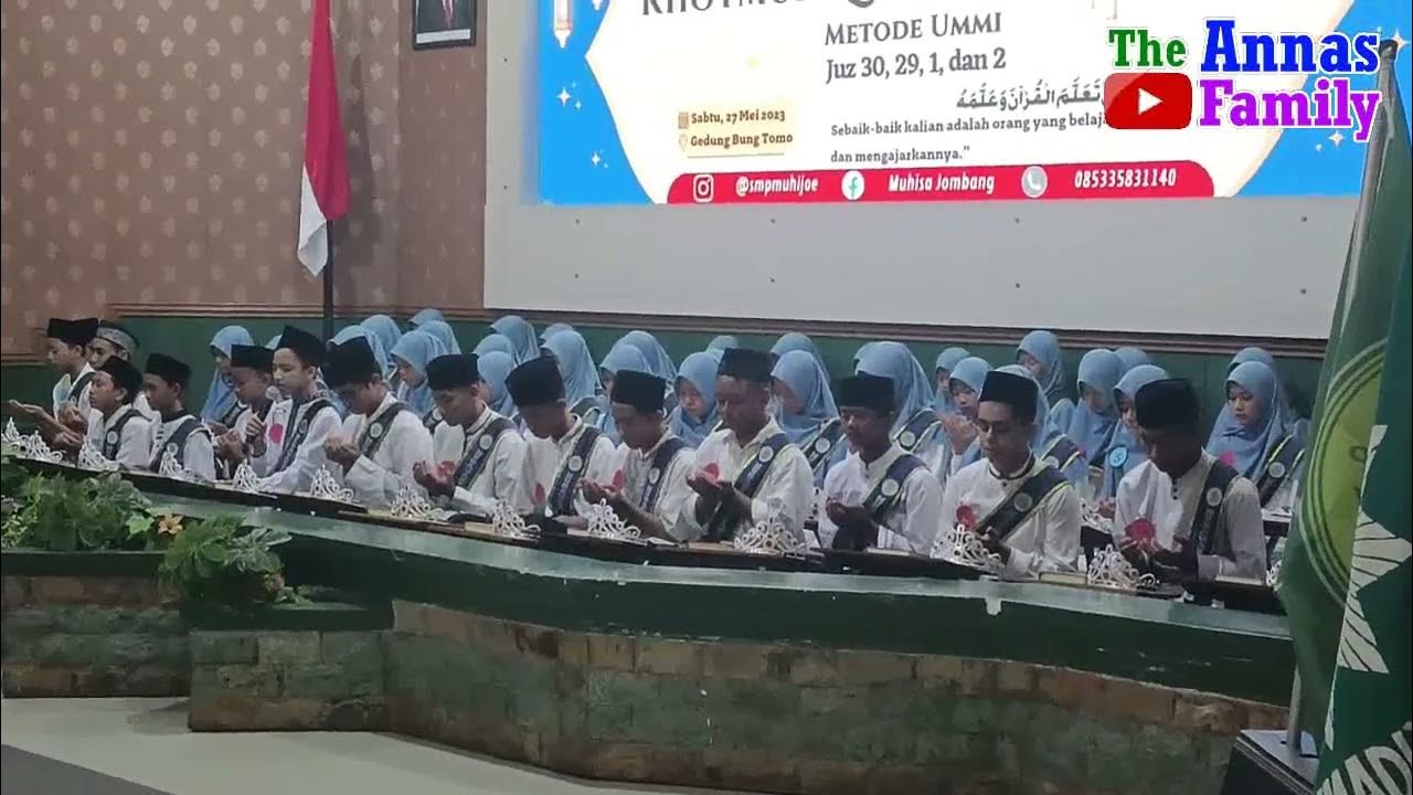 Standart Doa Pembuka Khotmul Qur'an & Imtihan Metode Ummi SMPM 1 Jombang - YouTube