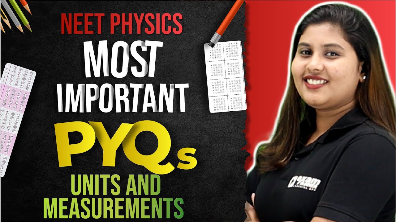 NEET PHYSICS | UNITS AND MEASUREMENTS | NEET PYQ SERIES | EXAM WINNER ...