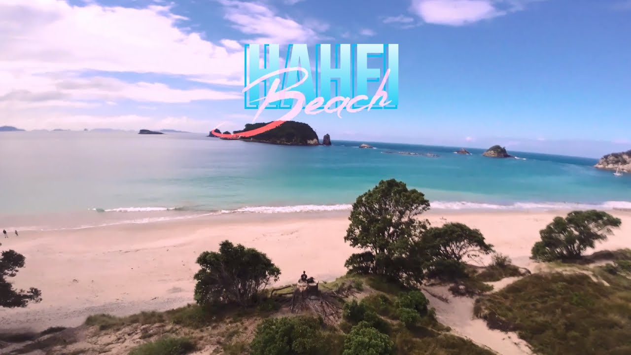 Hahei Beach from FPV Drone- Coromandel Peninsula 4K - YouTube