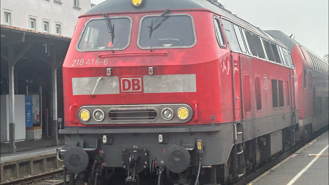 (DB Regio Bayern) Ansagen RE2 Hof - München Hbf - YouTube