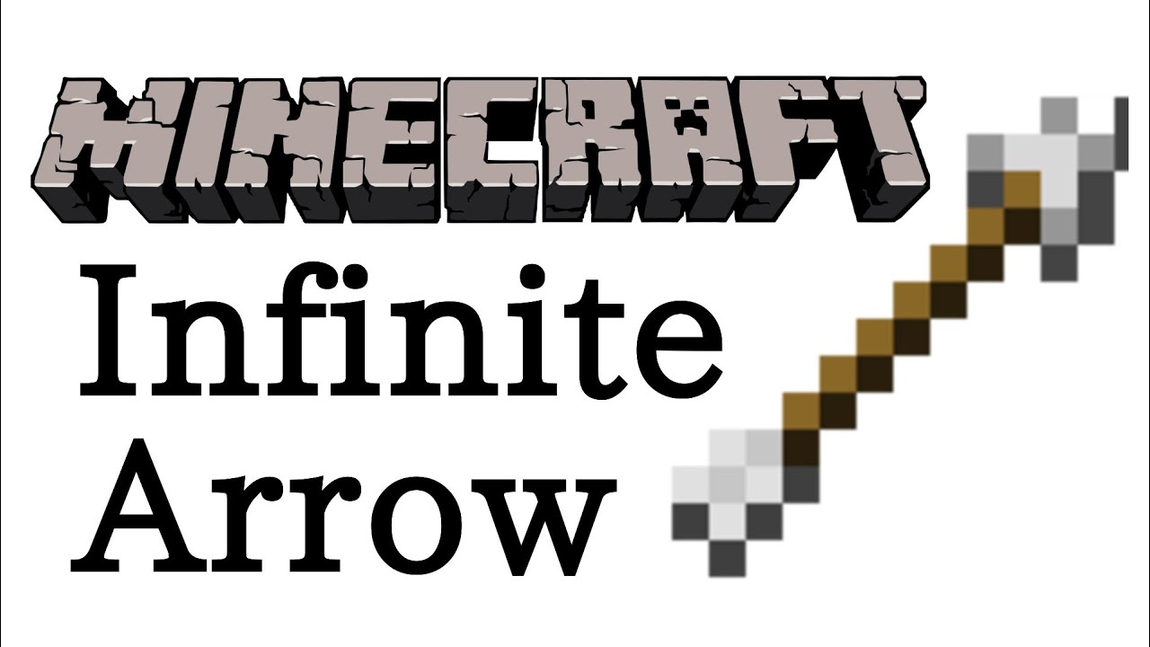 Minecraft Infinite arrow glitch? - YouTube