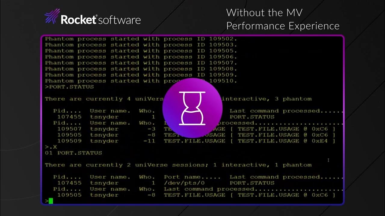Rocket® MultiValue Performance Experience - YouTube