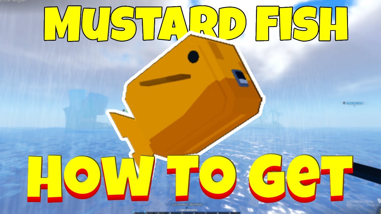 How To Catch Secret Mustard Fish In Fisch | Secret Mustard Fish ...