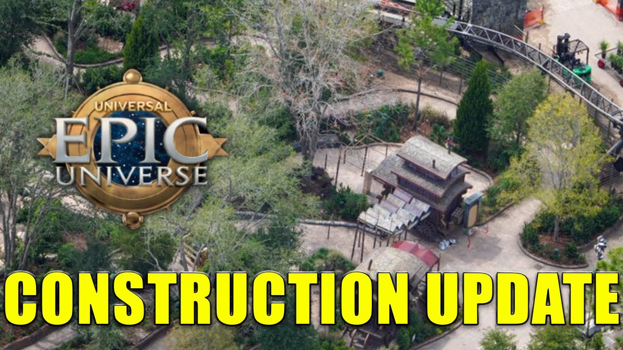 NEW Theming Elements! | Epic Universe Construction Update | Universal ...
