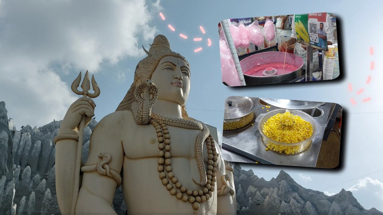 A day out in Bangalore | Shivoham Shiva Temple Bangalore | HAL market ...