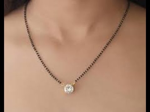 mangala sutra designs # Latest Mangala sutra designs - YouTube