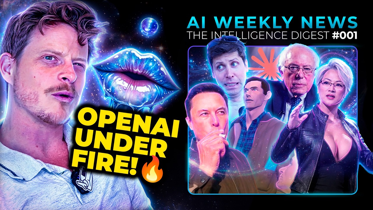 OpenAI Under Fire 🔥 AI Weekly News Digest - Nvidia, Google Labs, OpenAI ...