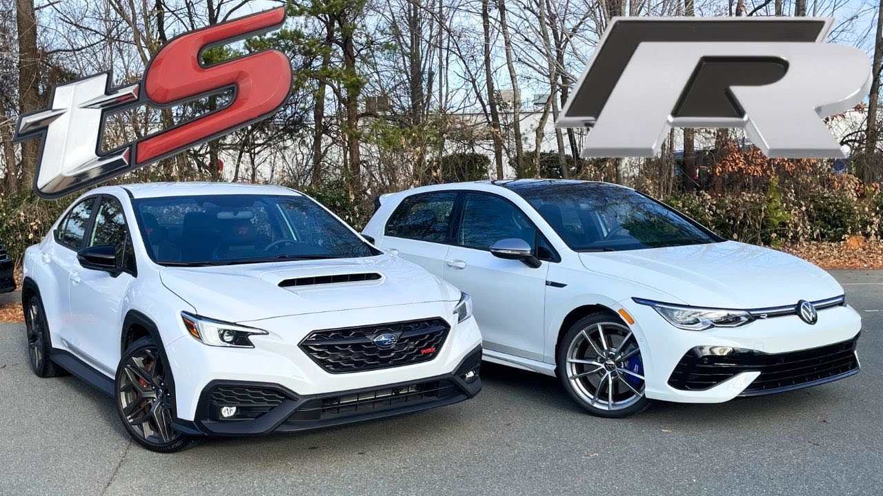 2025 Subaru WRX tS Takes On the Mighty Volkswagen Golf R! - YouTube