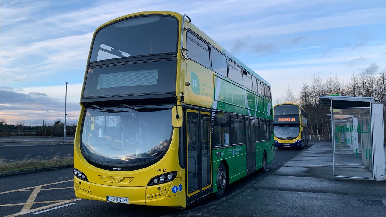 Full Route Visual Of Dublin Bus Route L59 Towards Hazelhatch Staton ...