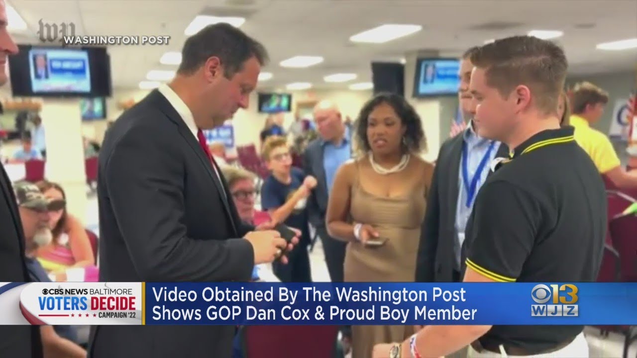 Video shows Maryland gubernatorial candidate Dan Cox accepting gift ...