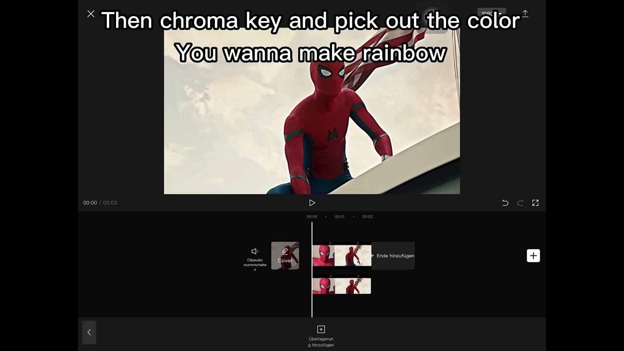Capcut rainbow effect editing tutorial - YouTube