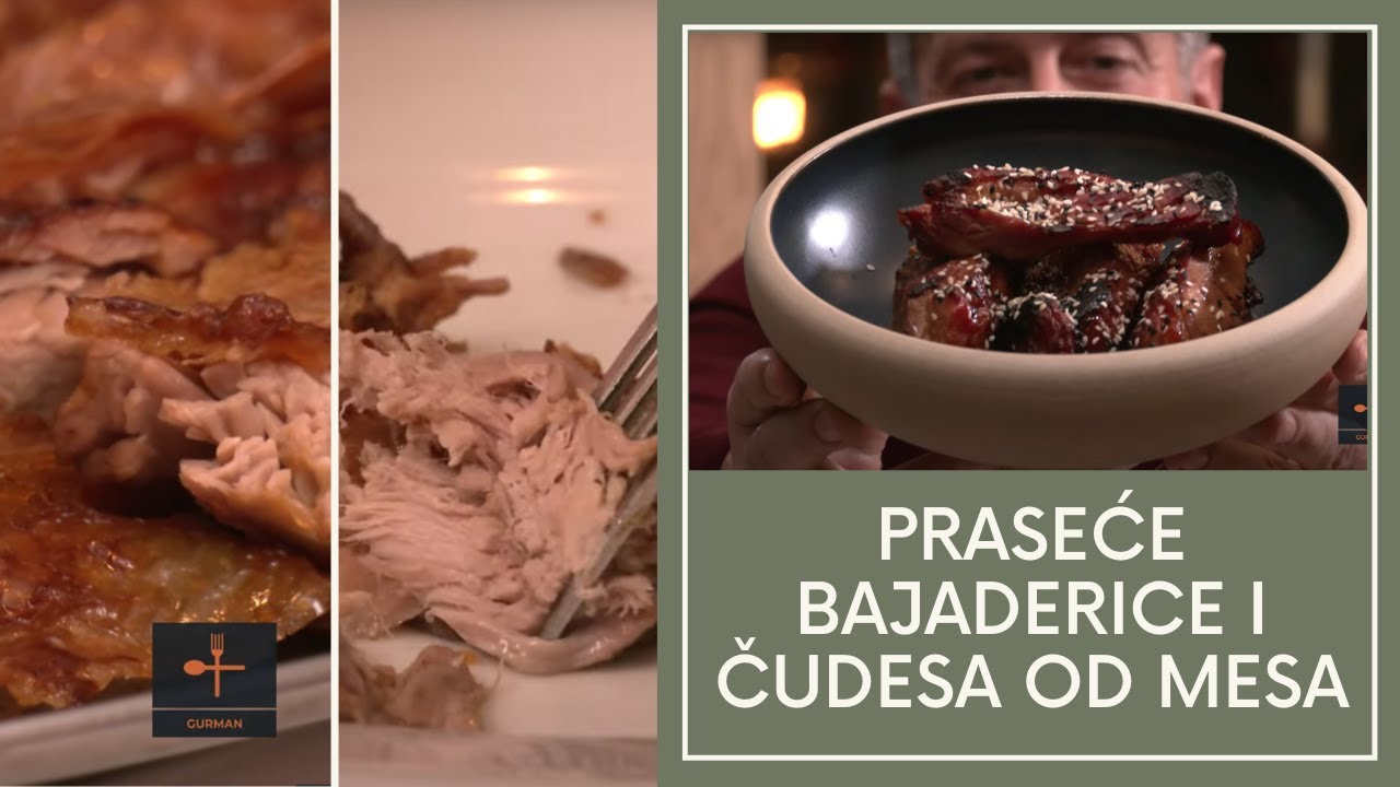 Bajadere od PRASETINE - pečenje bez kostiju | NAJBOLJA pečenjara i ...