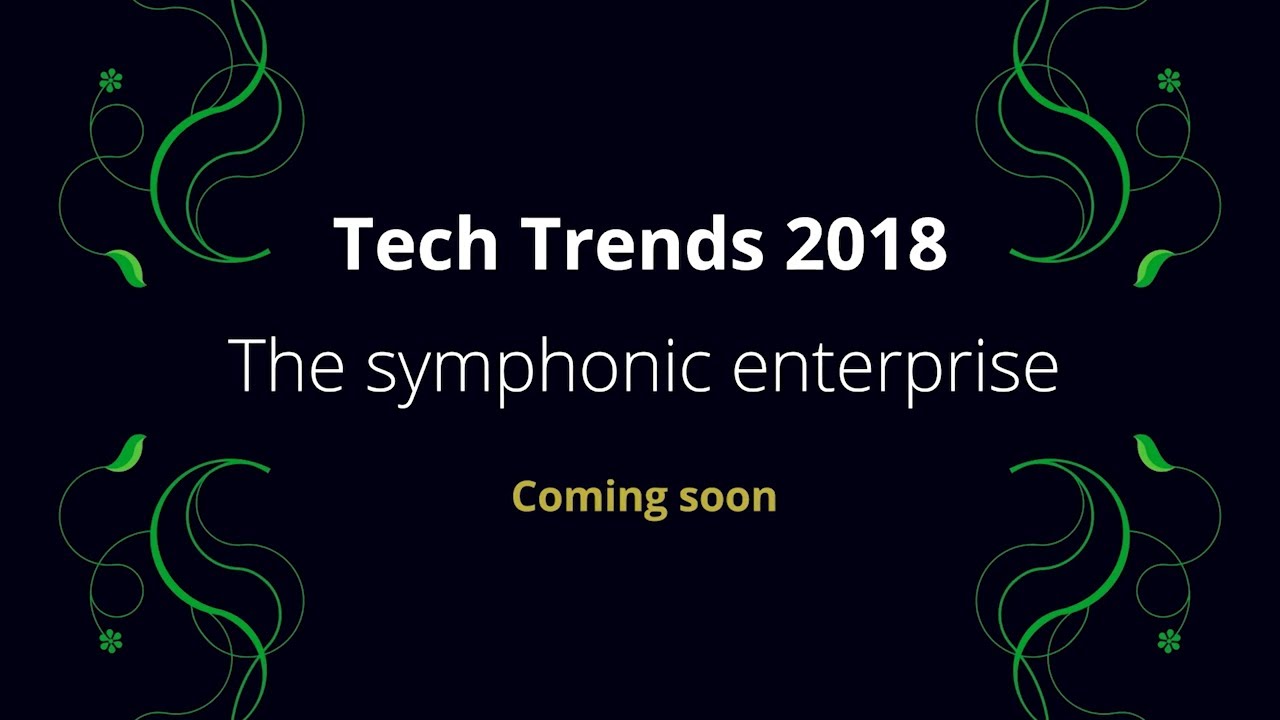 Coming soon: Tech Trends 2018 - YouTube
